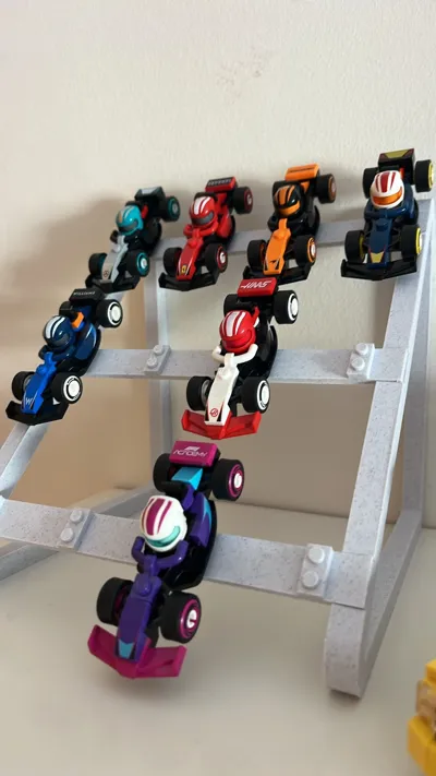 Brick F1 MiniFig / Minifigure Stand / Display by Dominik H. MakerWorld ...