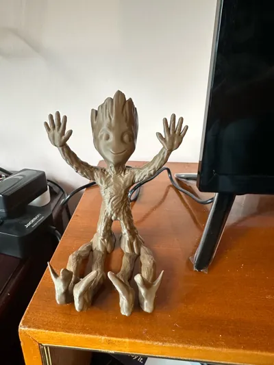 Groot Phone Holder by Neggan MakerWorld: Download Free 3D Models