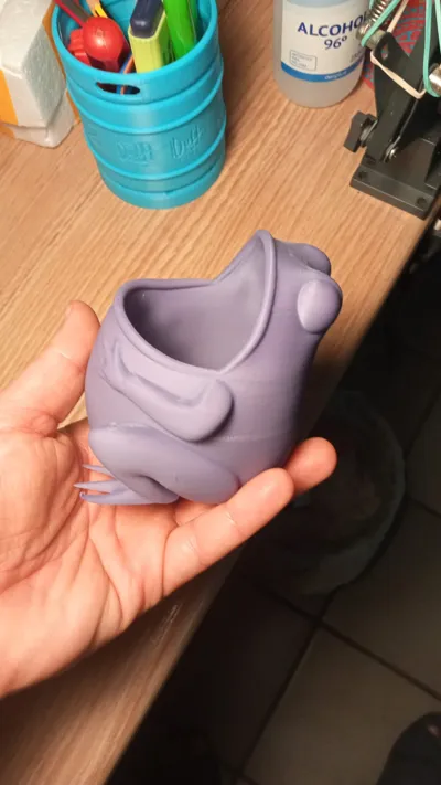 Frog / pencil holder by trixs3D MakerWorld: Download Free 3D Models