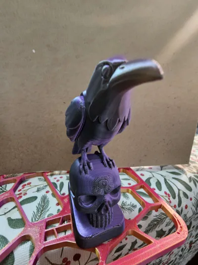 Ominous Crow - Garden Decoration by Approx MakerWorld: Download Free 3D ...