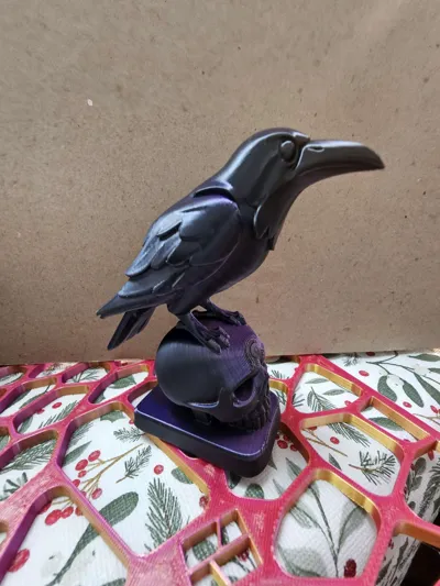 Ominous Crow - Garden Decoration by Approx MakerWorld: Download Free 3D ...