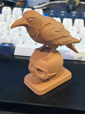 Ominous Crow - Garden Decoration by Approx MakerWorld: Download Free 3D ...