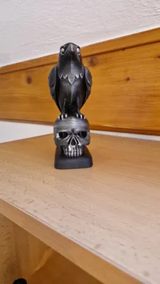 Ominous Crow - Garden Decoration by Approx MakerWorld: Download Free 3D ...