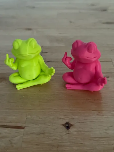 Inner Peace Frog – The Meditative Menace by Evilian MakerWorld ...