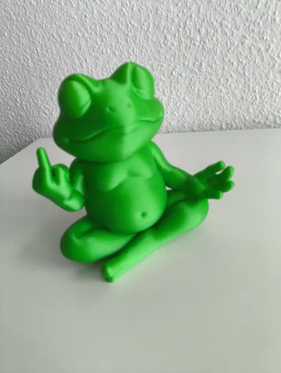 Inner Peace Frog – The Meditative Menace by Evilian MakerWorld ...