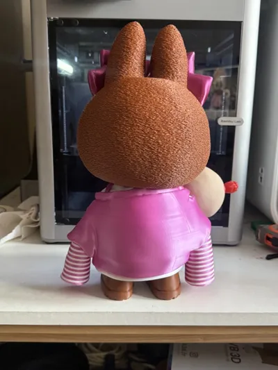 Labubu Valentine's Day Limited Edition - Jumbo Doll - Dual Version 35CM ...