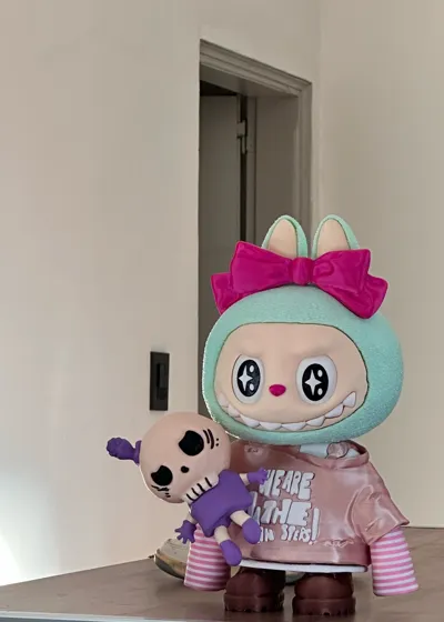 Labubu Valentine's Day Limited Edition - Jumbo Doll - Dual Version 35CM ...