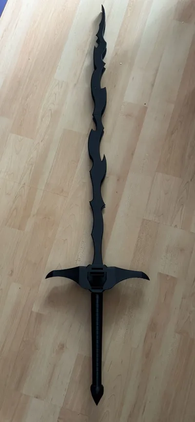 Demon Monarch sword Solo Leveling Anime with LEDs by makersark3d ...