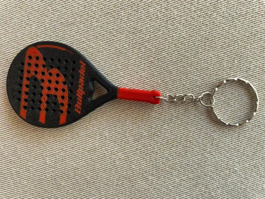 Padel Racket Keychains | 6 Brand Designs by custom3dmodels MakerWorld ...