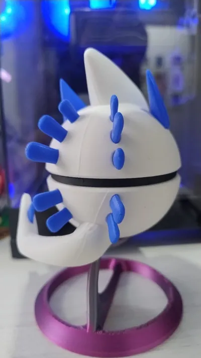 Lugia Pokeball - Free 3D Print Model - MakerWorld
