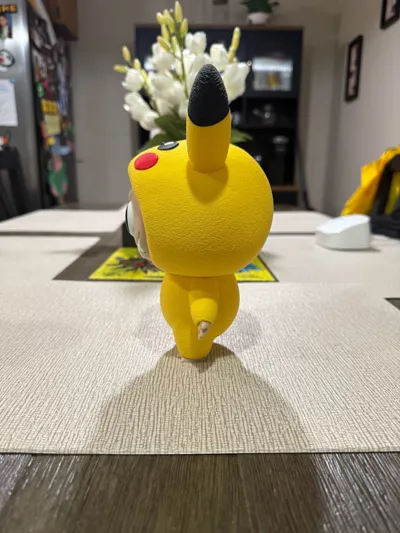 Pikachu + Labubu, the first Labubu in Pokémon (NO AMS) by 手残的Leo ...