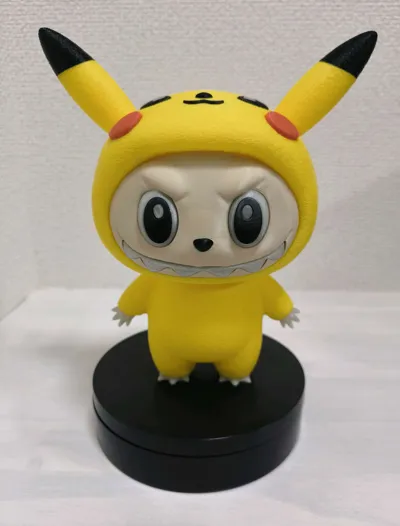 Pikachu + Labubu, the first Labubu in Pokémon (NO AMS) by 手残的Leo ...