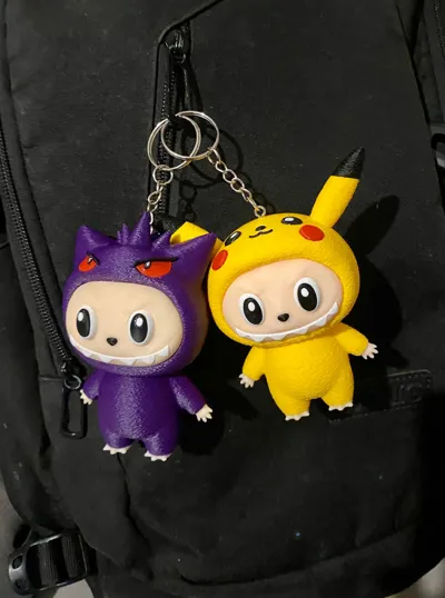 Pikachu + Labubu, the first Labubu in Pokémon (NO AMS) by 手残的Leo ...