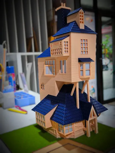 Harry Potter - Build the Burrow (Weasley House) by Ryschweitzer ...