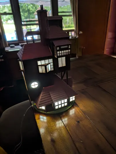 Harry Potter - Build the Burrow (Weasley House) - Free 3D Print Model ...
