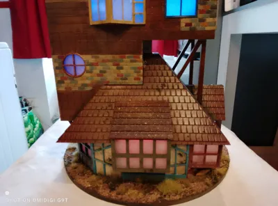 Harry Potter - Build the Burrow (Weasley House) - Free 3D Print Model ...