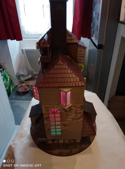 Harry Potter - Build the Burrow (Weasley House) - Free 3D Print Model ...