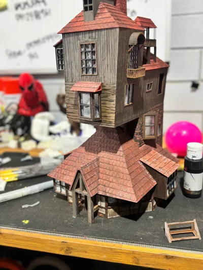 Harry Potter - Build the Burrow (Weasley House) by Ryschweitzer ...