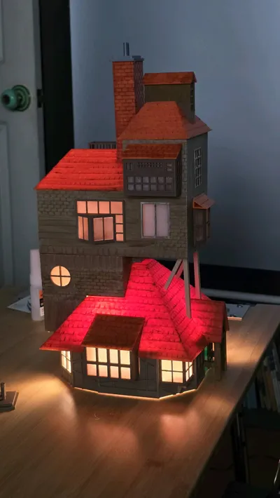 Harry Potter - Build the Burrow (Weasley House) by Ryschweitzer ...