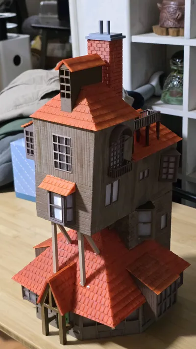 Harry Potter - Build the Burrow (Weasley House) by Ryschweitzer ...