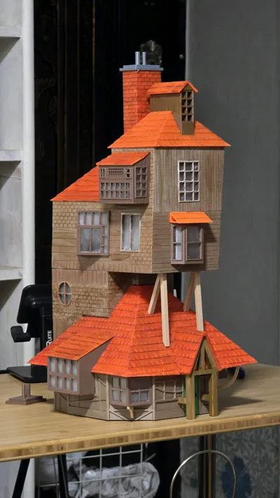 Harry Potter - Build the Burrow (Weasley House) by Ryschweitzer ...