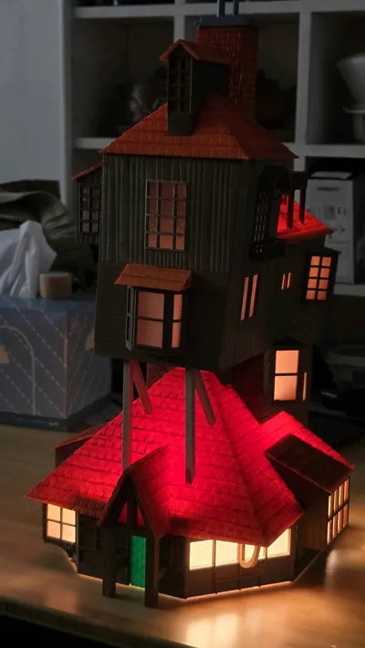 Harry Potter - Build the Burrow (Weasley House) by Ryschweitzer ...