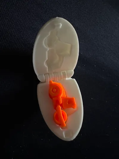 Surprise Egg #12 - Tiny Steamroller - Free 3D Print Model - MakerWorld