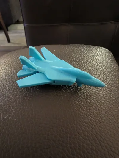 Print-in-place and articulated F14 Jet Fighter with Improved Wingdesign ...