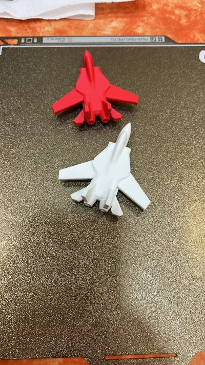 Print-in-place and articulated F14 Jet Fighter with Improved Wingdesign ...