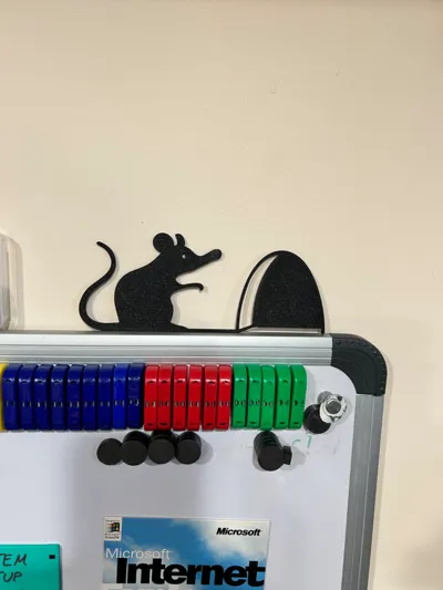 Wall art - Mouse home by Calzune - MakerWorld
