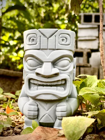 Tiki Figur - Free 3D Print Model - MakerWorld