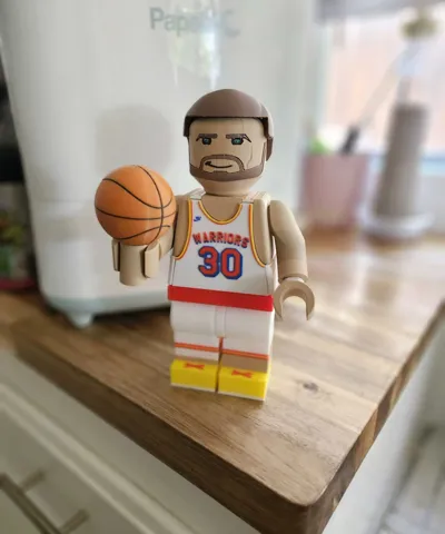 Big Brick Steph Curry - Golden State Warriors - Free 3D Print Model ...