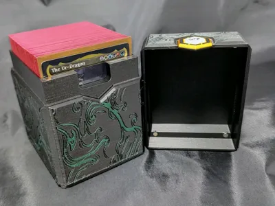 Black Swamp Themed MTG Deck Box - Free 3D Print Model - MakerWorld