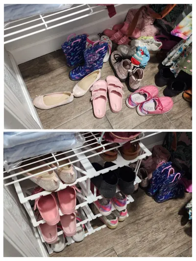 Infinity Shoe Rack - Fully Modular by PrintsByPerlas - MakerWorld