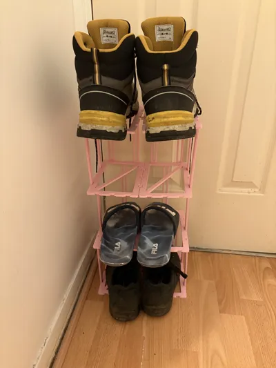 Infinity Shoe Rack - Fully Modular by PrintsByPerlas MakerWorld ...