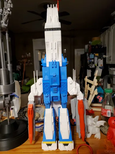 Robotech Macross SDF-1 Remixed by FlyDoctor MakerWorld: Download Free ...