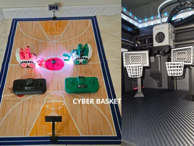 CyberBrick Official SoccerBot - Free 3D Print Model - MakerWorld