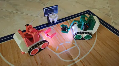 CyberBrick Official SoccerBot - Free 3D Print Model - MakerWorld
