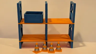 CyberBrick Official Forklift - Free 3D Print Model - MakerWorld