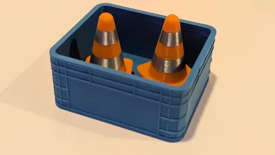 CyberBrick Official Forklift - Free 3D Print Model - MakerWorld