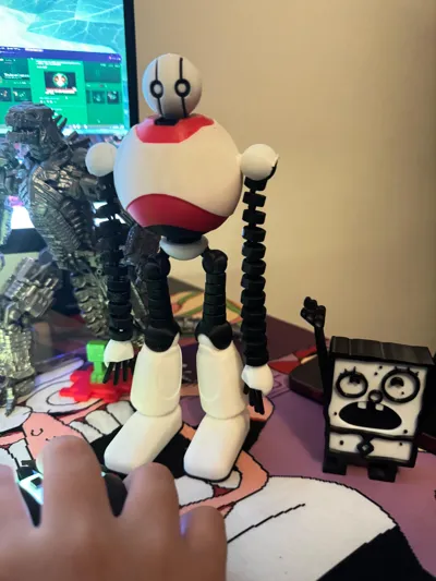 Articulated Roz by The Wild Robot movie - Free 3D Print Model - MakerWorld