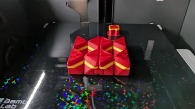 Infinity triangle cube fidget toy by silver MakerWorld: Download Free ...