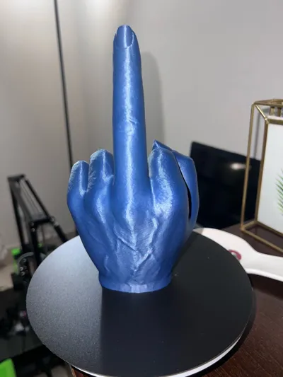 middle finger by Printedmasterpieces MakerWorld: Download Free 3D Models