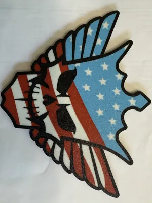 Cody Rhodes American Nightmare Logo FLAT 4mm - Free 3D Print Model ...