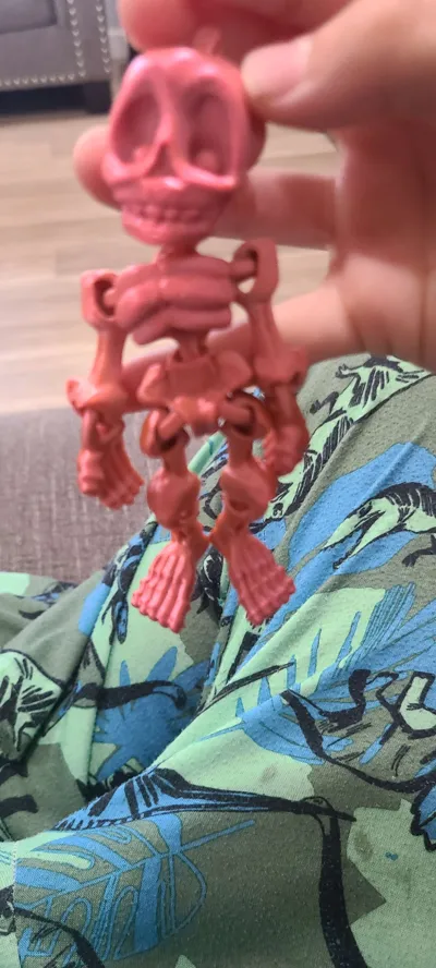 Flexi Skeleton - Free 3D Print Model - MakerWorld