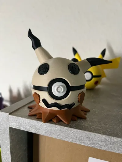 #0778 Mimikyu Pokéball - Multiparts by 3D Girl MakerWorld: Download ...