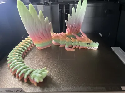Nymbus - Winged Articulated Dragon by hollowmaker MakerWorld: Download ...