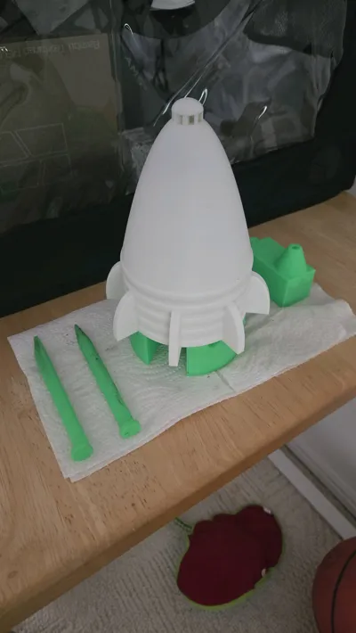Rocket Sprinkler Spray - Free 3D Print Model - MakerWorld