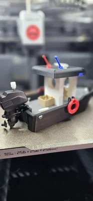 Floating and Motorized Benchy (Kit-010 optional) by Tim_Bricker MakerWorld: Download Free 3D Models