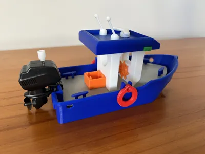 Floating and Motorized Benchy (Kit-010 optional) by Tim_Bricker ...